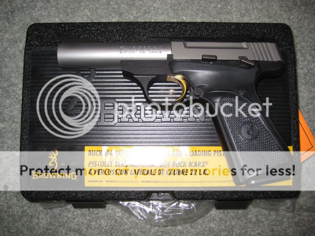 My New Buckmark Micro Bull Stainless | Rimfire Central Firearm Forum