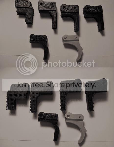 3D printed trigger w/torsion spring modification | Rimfire Central ...