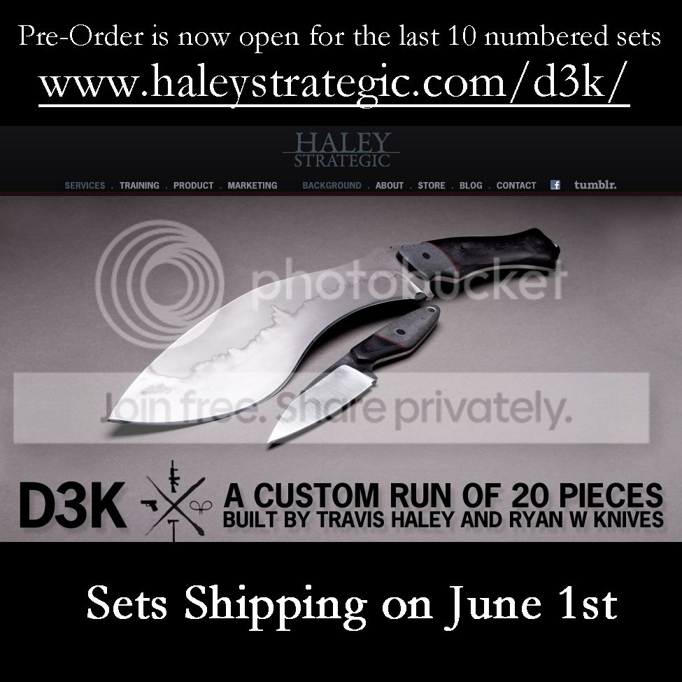 20 Haley Strategic D3K Khukuri Sets | BladeForums.com