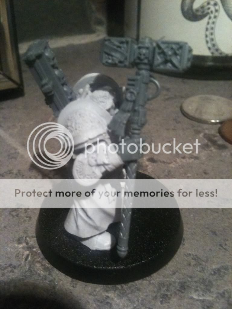 Ordo Malleus Inquisitor w/ Terminator Armour & Psycannon Conversion ...