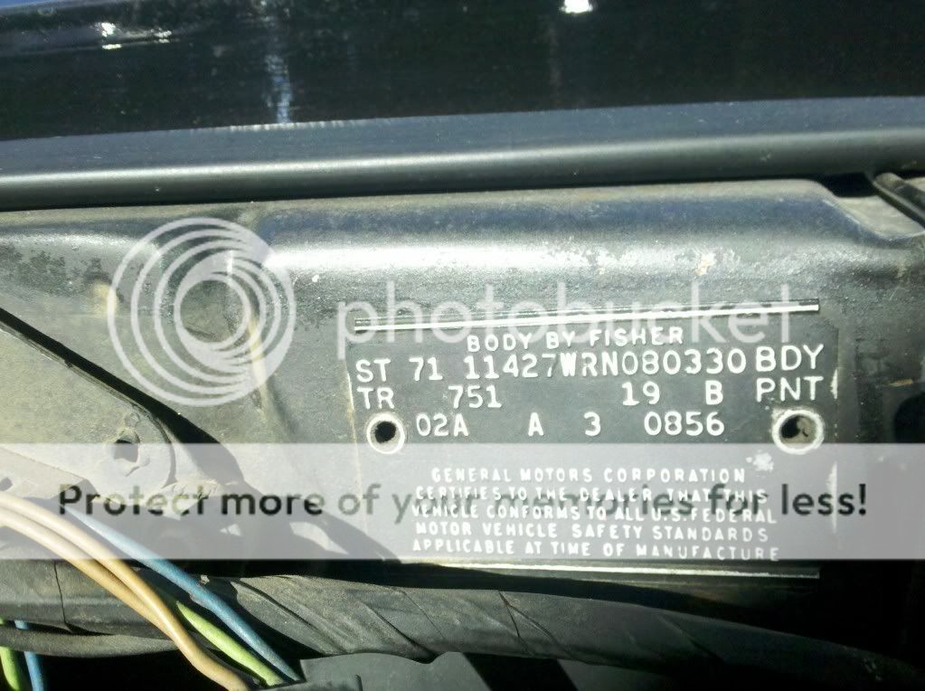 trim tag decoding help! | Chevy Nova Forum